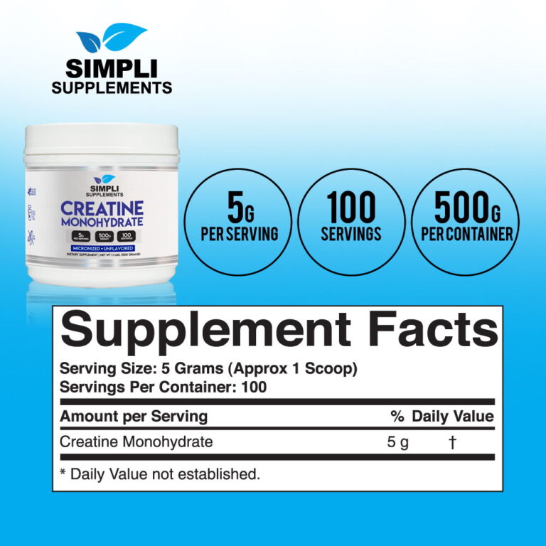 Micronized Creatine Monohydrate – Muscle Growth, Strength & Recovery Up ...
